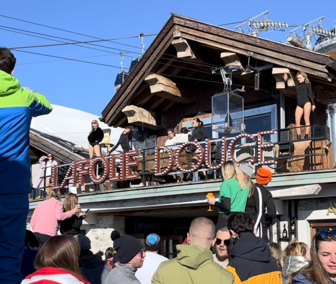 Table Dancing and Tunes: Apres-Ski at La Folie Douce Meribel ...
